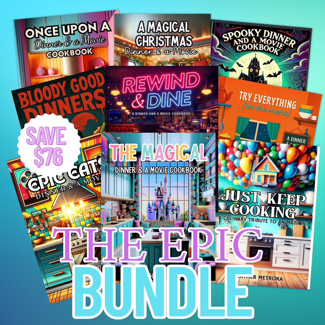 The EPIC Dinner and a Movie Cookbook Bundle *Instant Download* – The ...